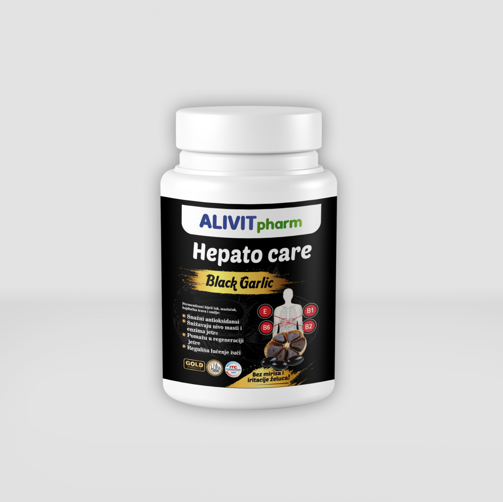ALIVIT PHARM BLACK GARLIC HEPATO CARE KAPSULE | Apoteka Belladonna Web shop