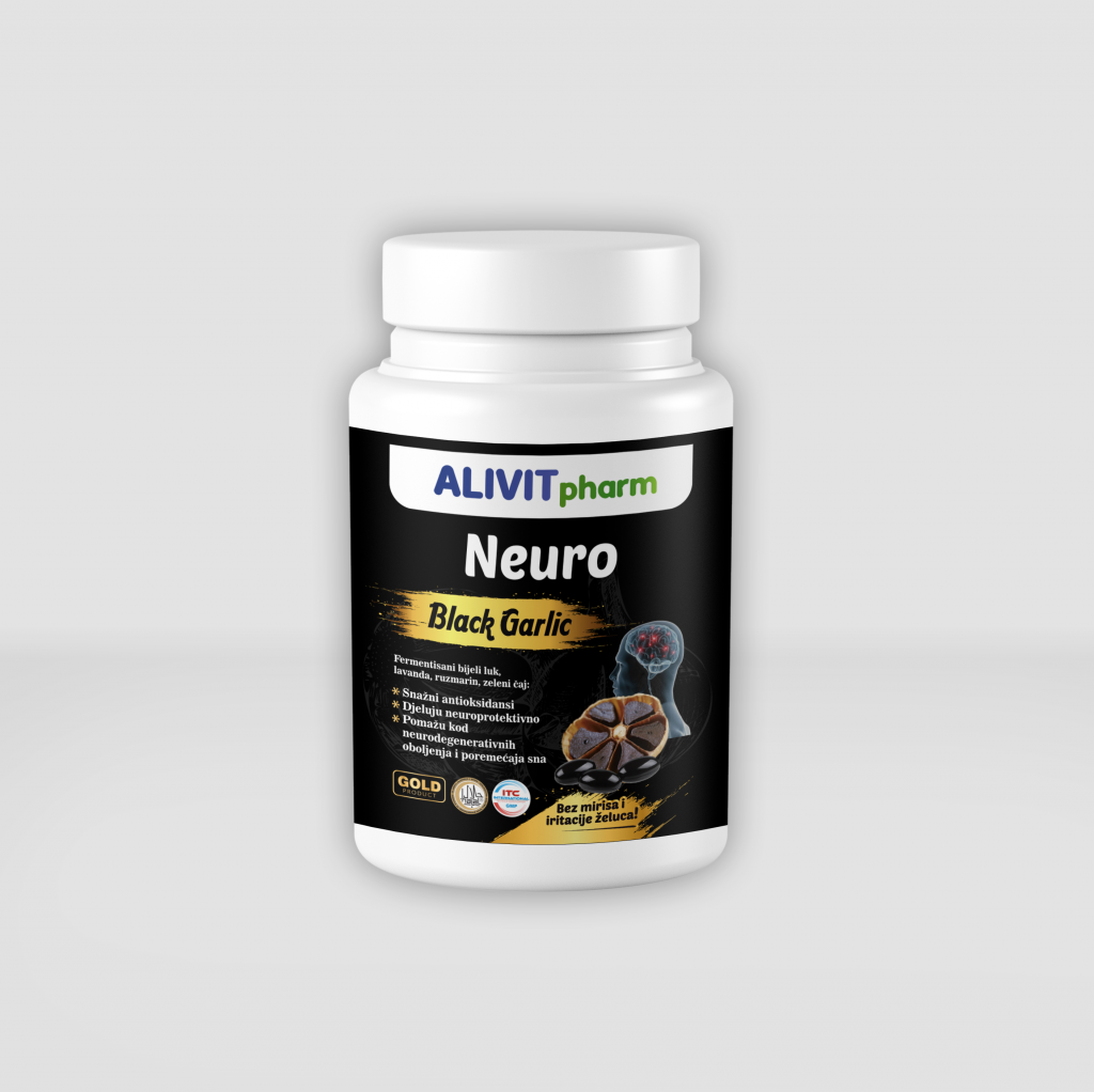 ALIVIT PHARM BLACK GARLIC NEURO KAPSULE | Apoteka Belladonna Web shop